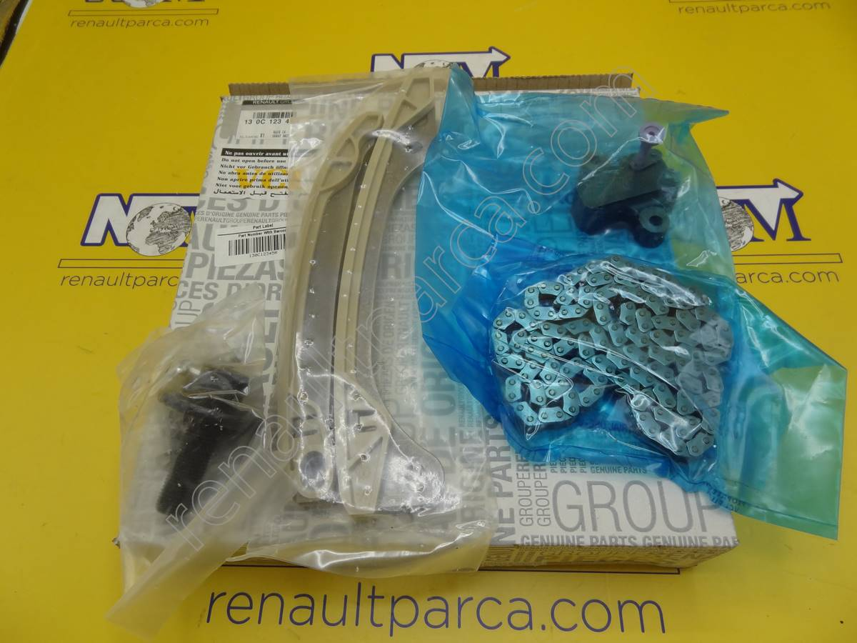 Captur Clio 4 Dacia Duster Eksantrik Zincir Takım Mais 130C12345R